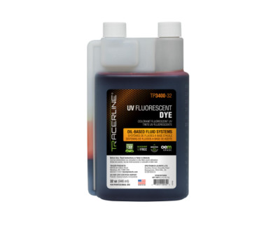 Tracerline TP3400-32 Leak Detection Dye, UV Fluorescent, 32 oz. Bottle ...