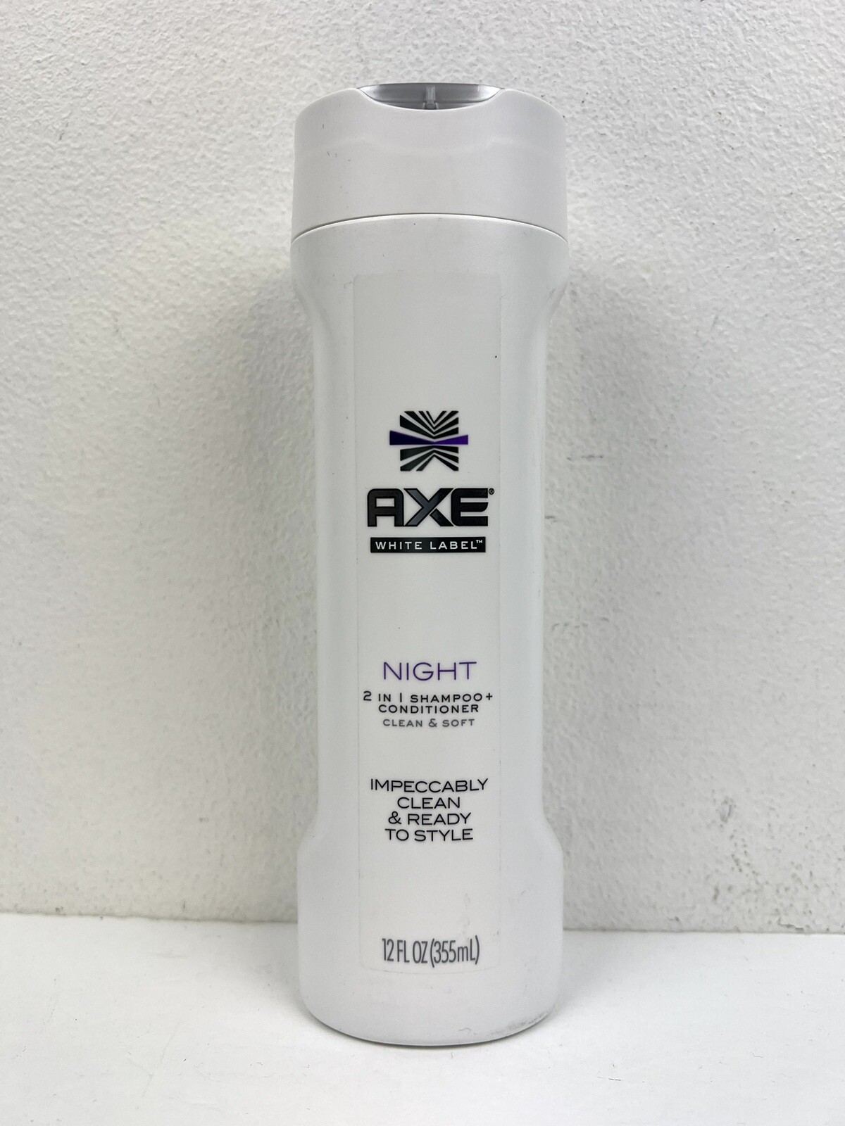 AXE White Label Night 2 In 1 Shampoo + Conditioner 12 Fl Oz New Rare ...