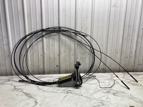 87 Sea Ray 270 Boat OMC Marine dual throttle shifter controller tables ...