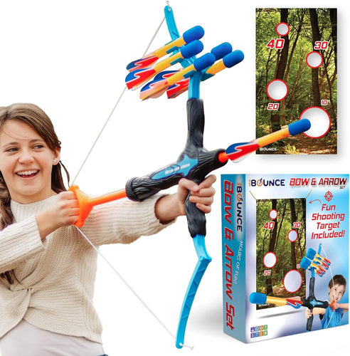 Kids Archery Set Complete Bow and Arrow Set with Bow Target Poster ...