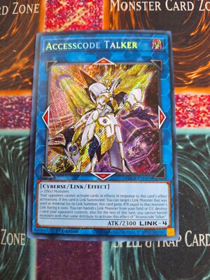 Yu-Gi-Oh! TCG Accesscode Talker BLCR-EN093 Secret Rare 1st Edition Near ...