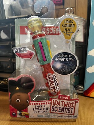NEW Ada Twist Scientist Pen Light and Sounds Reveal Notebook Toy ...