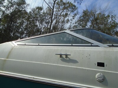 Chris Craft Crowne Starboard Side Windshield THIS SINGLE PIECE ONLY