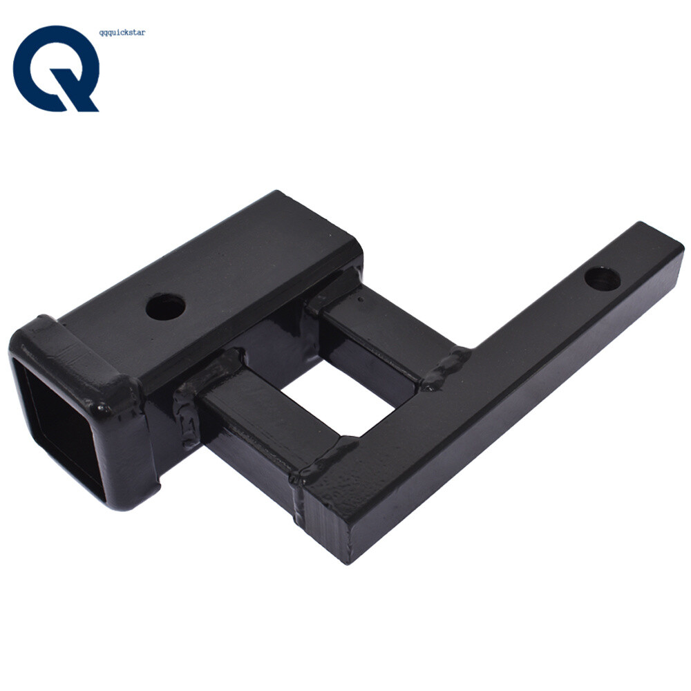 1-1/4" to 2" Trailer Hitch Receiver Rise-Drop Adapter Extender ...