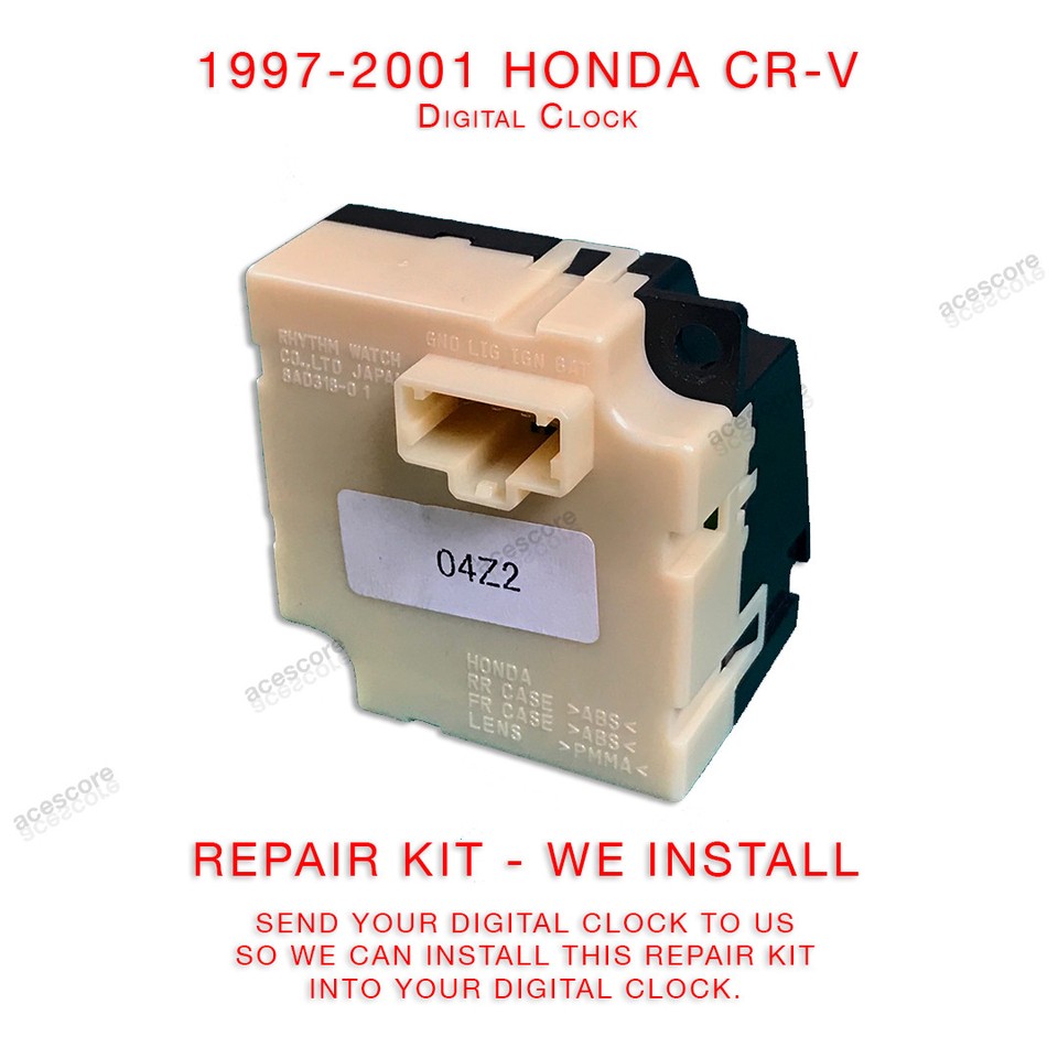 1997 -2001 Honda CR-V CRV Clock Repair Service HONDA, CR-V | eBay