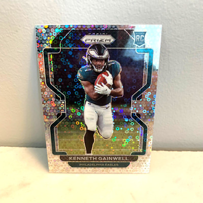 2021 Panini Prizm Kenneth Gainwell No Huddle Silver Disco RC #369 | eBay