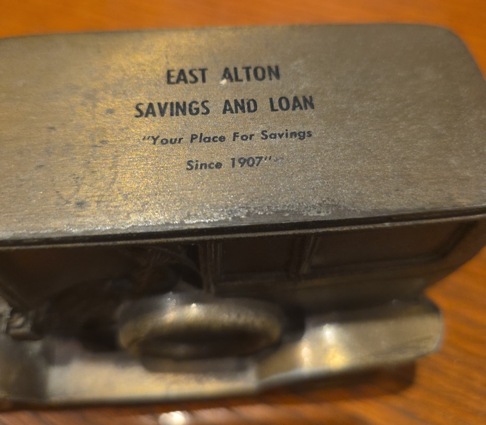 1908 Model T Ford Coin Bank from East Alton Savings and Loan | eBay