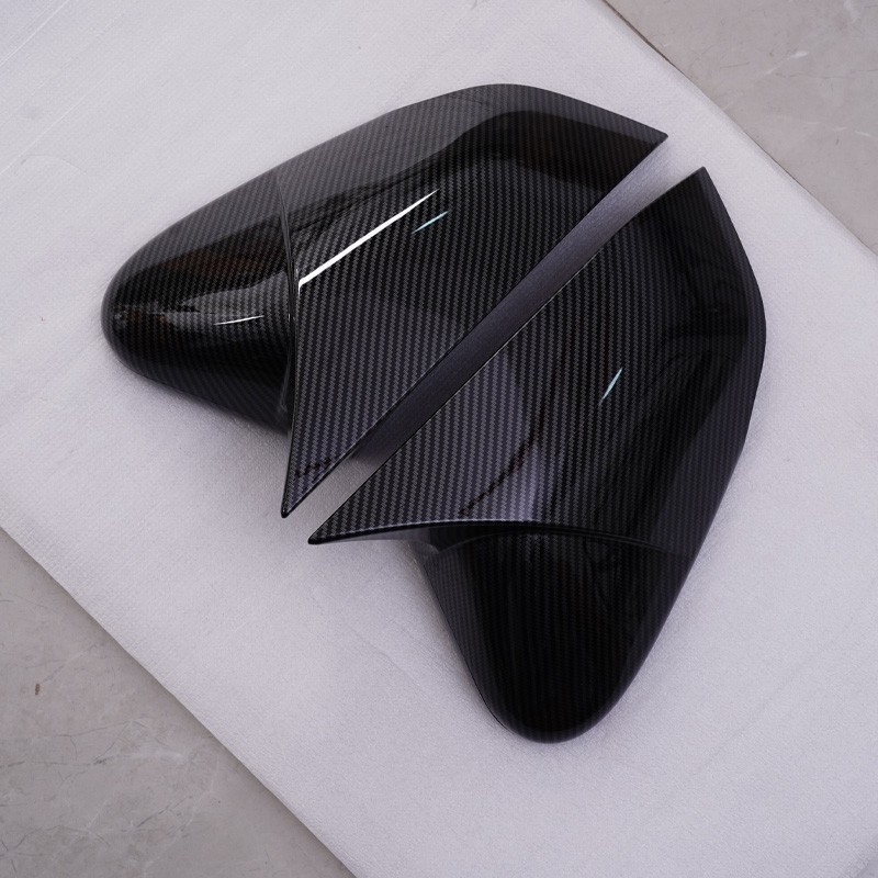 Carbon Fiber Rearview Mirror Cover Cap Overlays For 2025-26 Kia K4 w ...