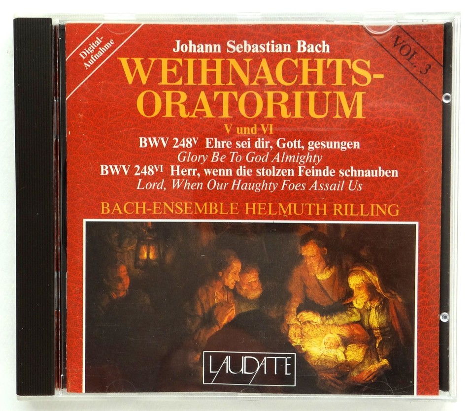 Bach: Christmas & Easter Oratoria - Bach-Ensemble, Helmuth Rilling, 4 ...