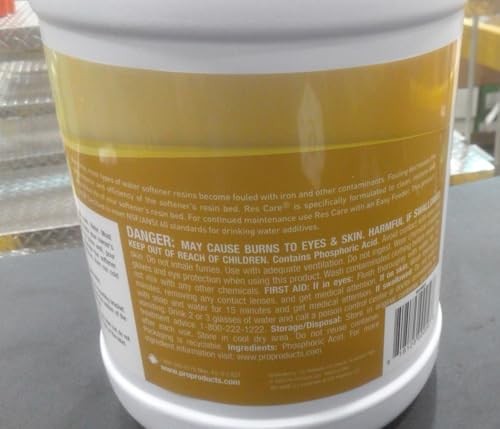 Pro Products ResCare RK02B All-Purpose Water Softener Cleaner Liquid ...