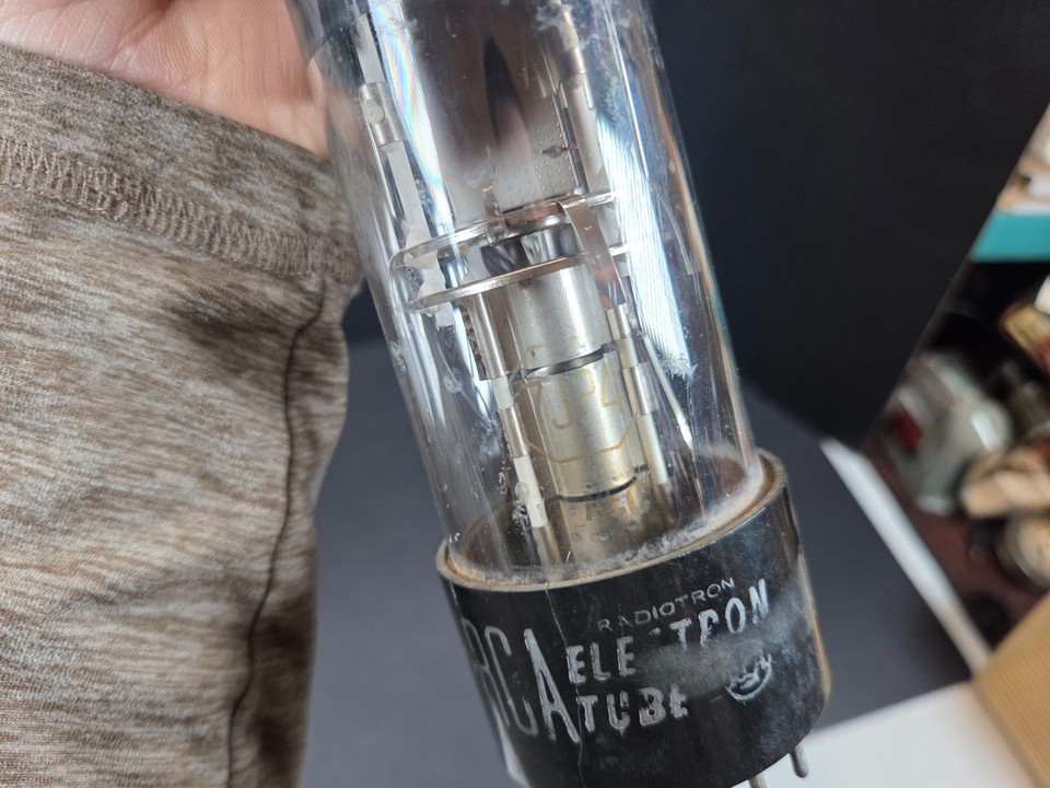 RARE 7JP4 7 inch CRT tube for antique TV phosphorus green | eBay