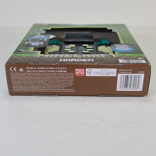 Mattel Minecraft Warden Action Figure Battle Lights & Sounds | eBay