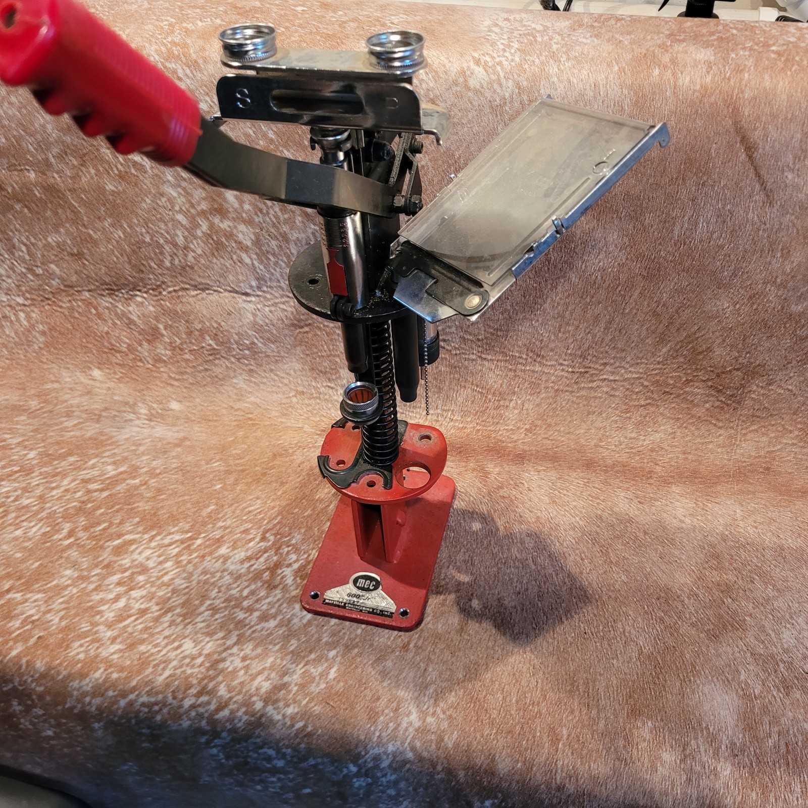 MEC 600 JR MARK V 12 Gauge Shotshell Reloader w/ MEC EZ Prime Automatic ...