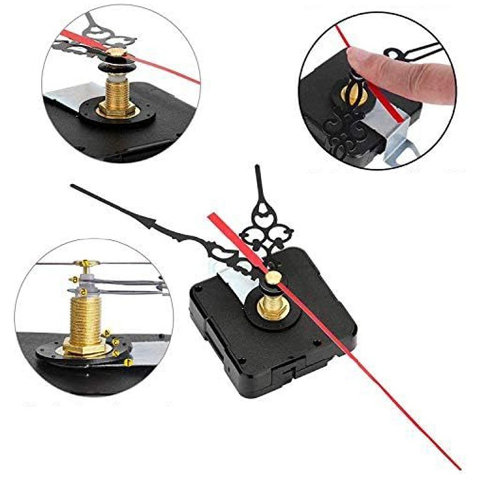 Clock Mechanism Kit Clear Installation Instructions For DIY Enthusiasts ...