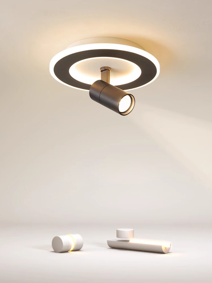 LED Ceiling Light Aisle Office Acrylic Lamp Fixture Adjustable Picture ...