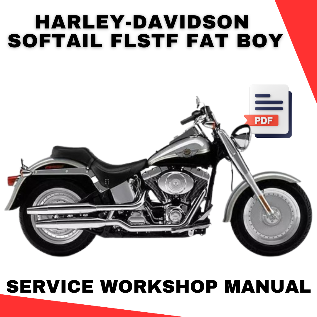 1998 Harley Davidson Flstf Lot 88 1998 Harley Davidson FLSTF Fat Boy