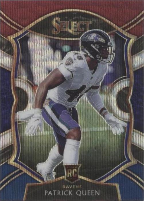 2020 Panini Select - Concourse Patrick Queen #93 Tri-Color Prizm /199 ...