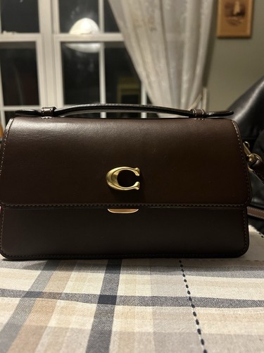 Coach Juno Shoulder Bag Maple | eBay