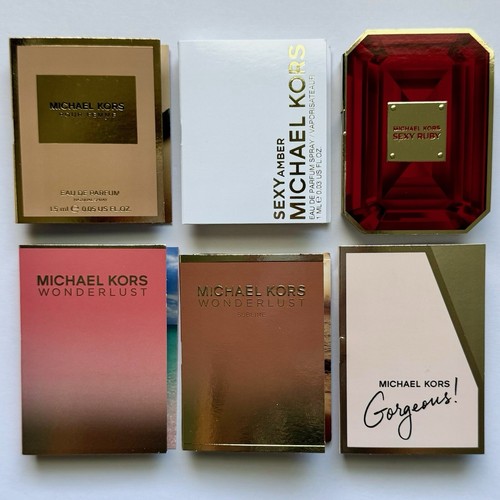 Michael Kors Perfume Collection sample spray vial 6pc Set | eBay