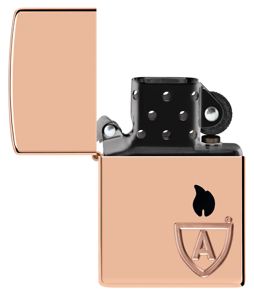Zippo Limited Edition Lighter, Copper Armor with Epoxy Flame 46171, New ...
