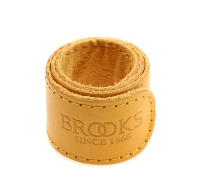 Brooks Trouser Strap Leather Pant Leg Strap Bike Single Strap Ochre ...