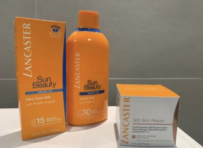 lancaster Set Sun Beauty und 365 Skin Repair Sonnenschutz anti aging ...