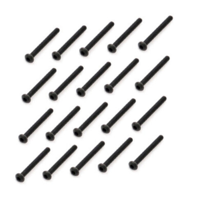 original Thunder Tiger Screw 3x30 metric isk Lens black PD1972 GTT^ | eBay