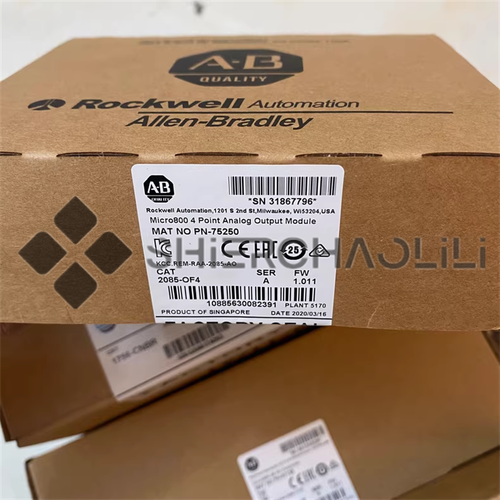 Allen Bradley New Sealed 2085-OF4 Ser A Micro800 4 Analog Output Module ...
