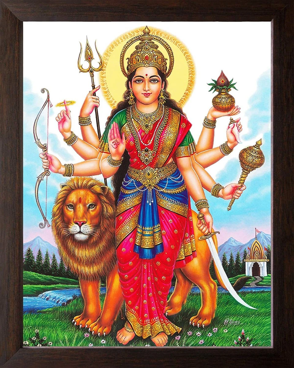 Goddess Durga Painting