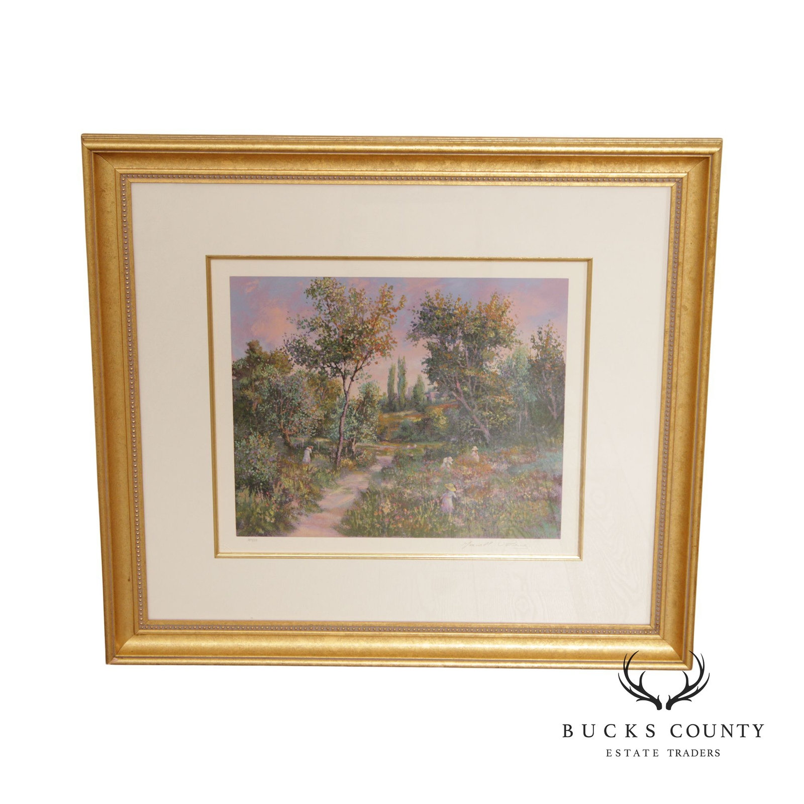 Colin Maxwell Parsons 'Flower Gathering' Artist's Proof Serigraph | eBay