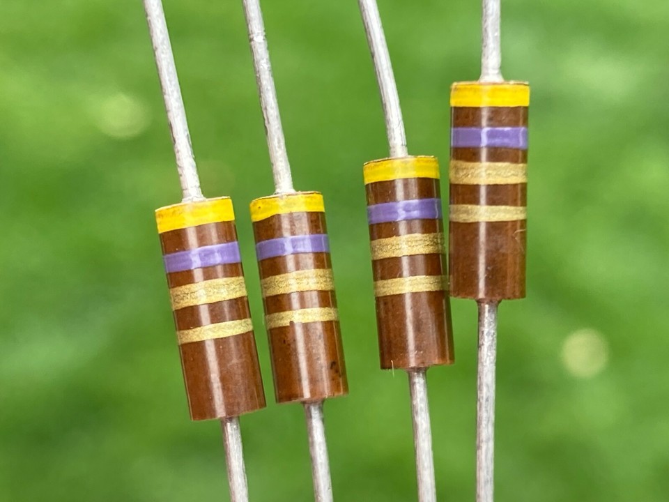 Carbon Comp Composition Resistors ~ Allen-Bradley ~ NOS ~ Vintage ...