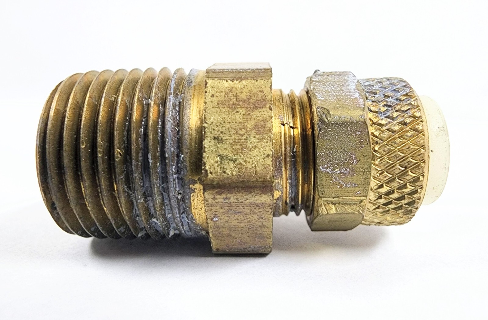 IMPERIAL BRASS POLY-FLOW ADAPTERS (LOT OF 4) 3/8" TUBE TO 3/8" NPT | eBay