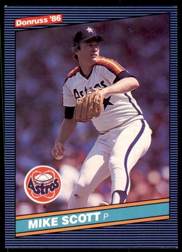 1986 Donruss Mike Scott Baseball Cards #476 | eBay