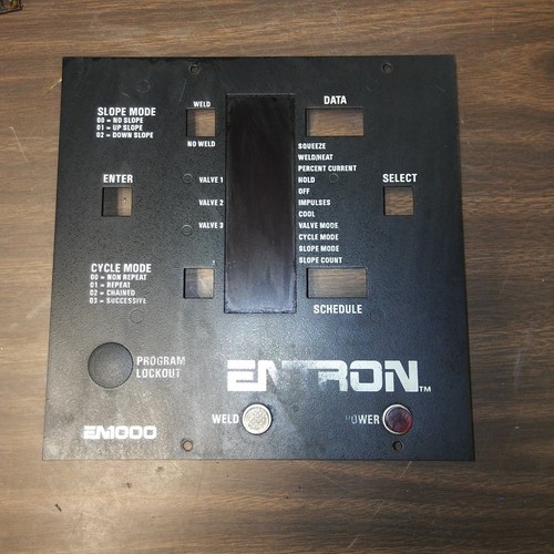 Entron EN1000 Cascade/Multi-Valve Control Display Panel | eBay
