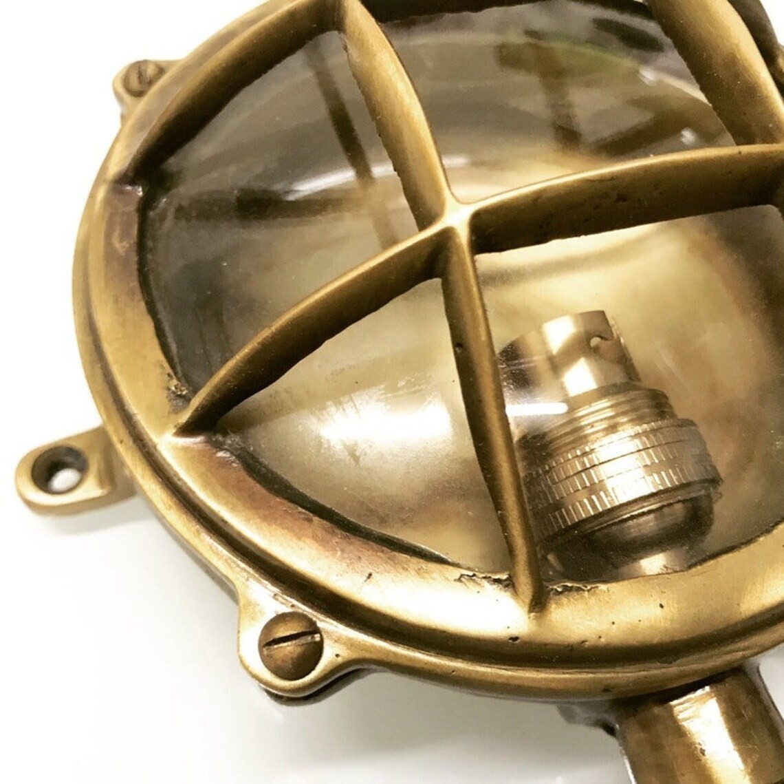 Maritime Antiques New Brass Antique Ship Nautical Wall/Ceiling Deck ...