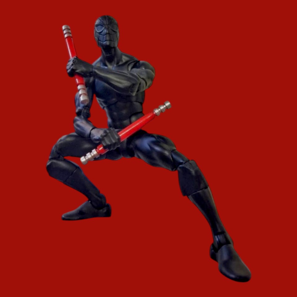 U.S Duty Free 1/12 Custom Marvel Billy Club Baton Comic Daredevil ...