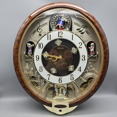 PARTS/REPAIR Seiko Swarovski Beatles Musical Wall Clock 17" Tall ...