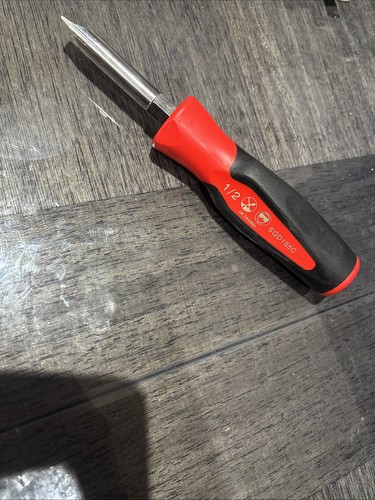 *New* Snap-on SGD155C Large Marine Plug Screwdriver 10-3/8" Length Red ...