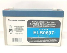 Lithonia Lighting ELB 1250a 12-volt 5 Amp Replacement Battery for sale ...