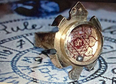 A++ EXTREME POWERFUL MAHA LAKSHMI PARAD TORTISE RING / WHITE MAGIC RING ...