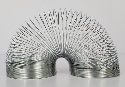 Slinky Walking Spring Fidget Toy Metal Stretches Wiggle Jiggle Large ...