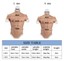 Crossdresser Silicone Fake Male Chest Belly Muscle Enhance Body Suit ...