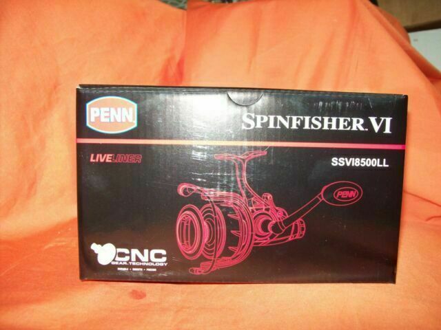 Penn Spinfisher VI LL 8500 Spinning Reel Ssvi8500ll for sale online ...