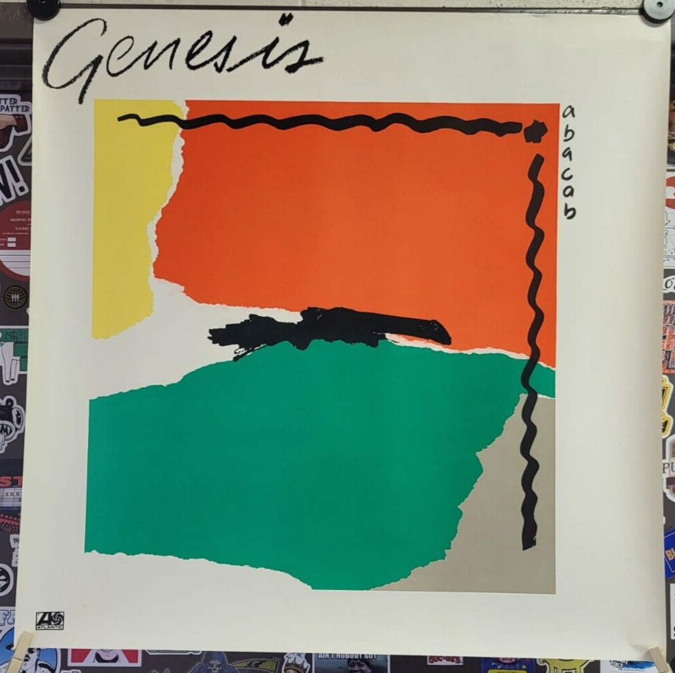 Genesis Abacab 1981 - Estate Collection Vintage Record Store Promo ...