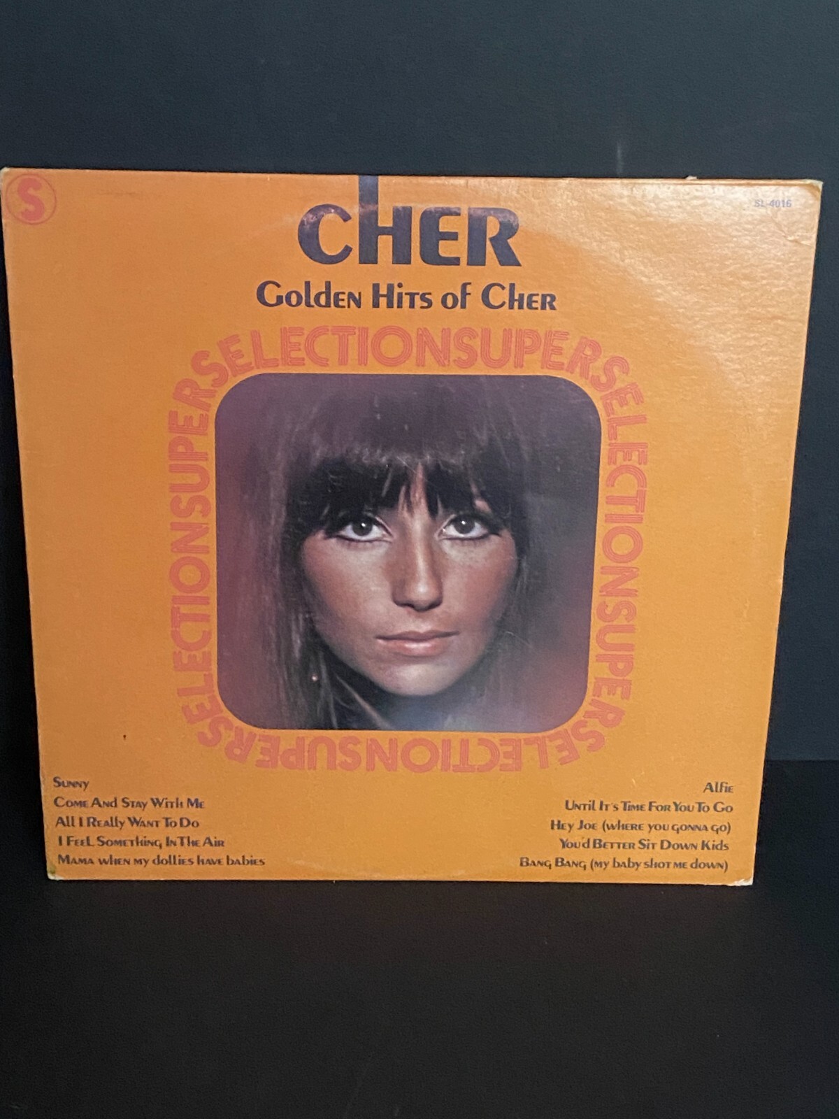 1976 CHER 33rpm Lp GOLDEN HITS OF CHER Super Selection Sunset Records ...