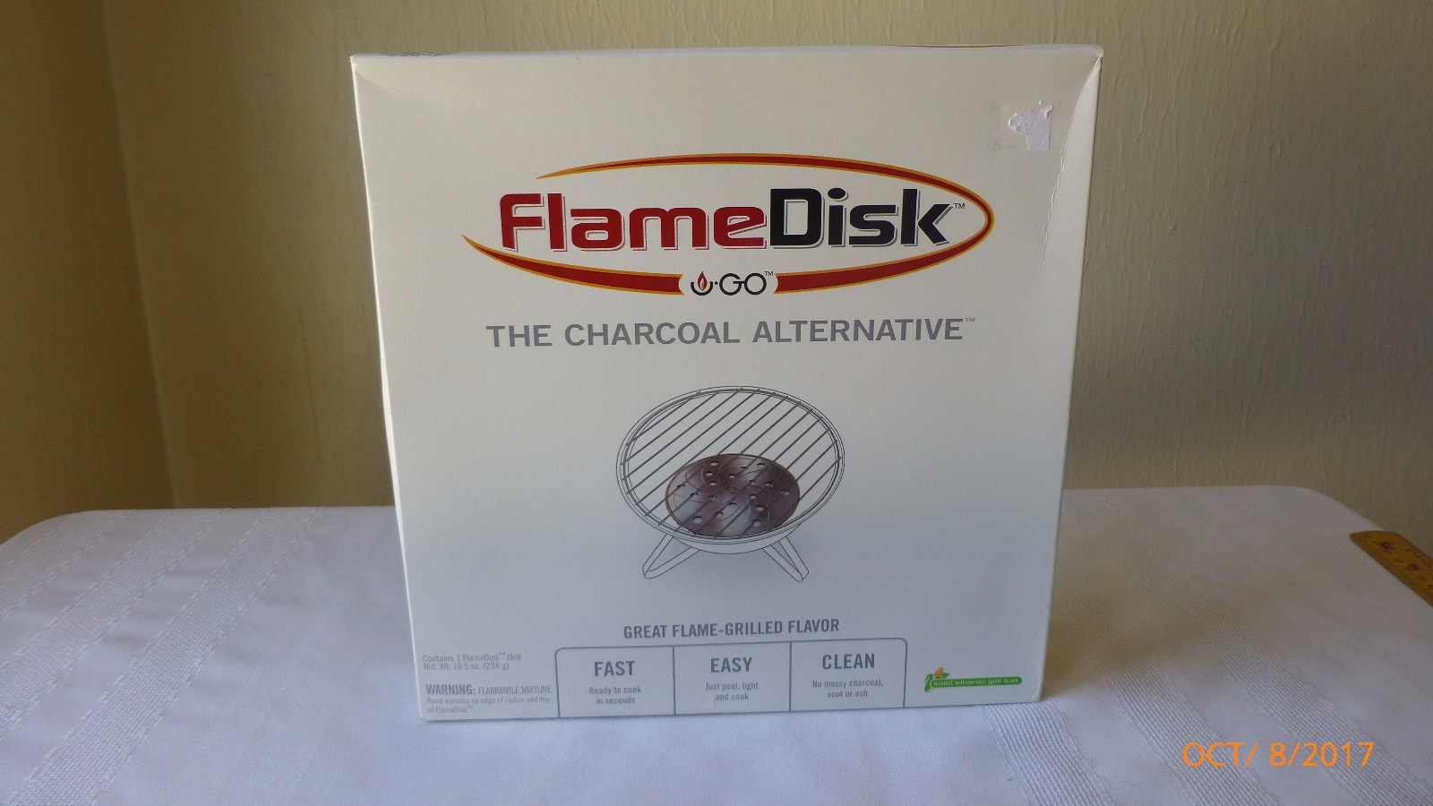 Flame Disk Charcoal Alternative Replaces Charcoal Camping Gear 2008 Set ...