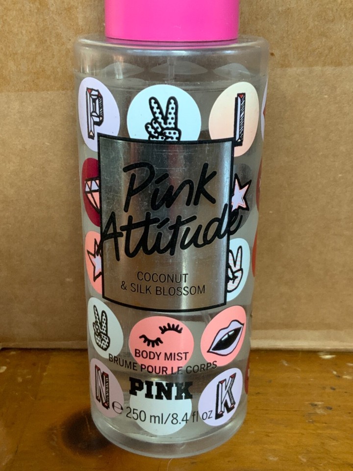 NEW Victoria’s Secret PINK PINK ATTITUDE BODY MIST 8.4 FL | eBay