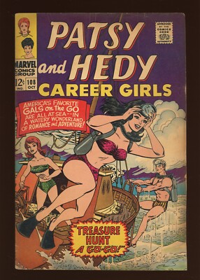 Patsy and Hedy #108 1966 VG- 3.5 High Definition Scans** | eBay