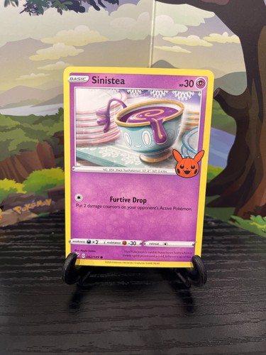 Sinistea 082/189 - Trick or Trade Halloween - Common - Pokemon Card TCG ...