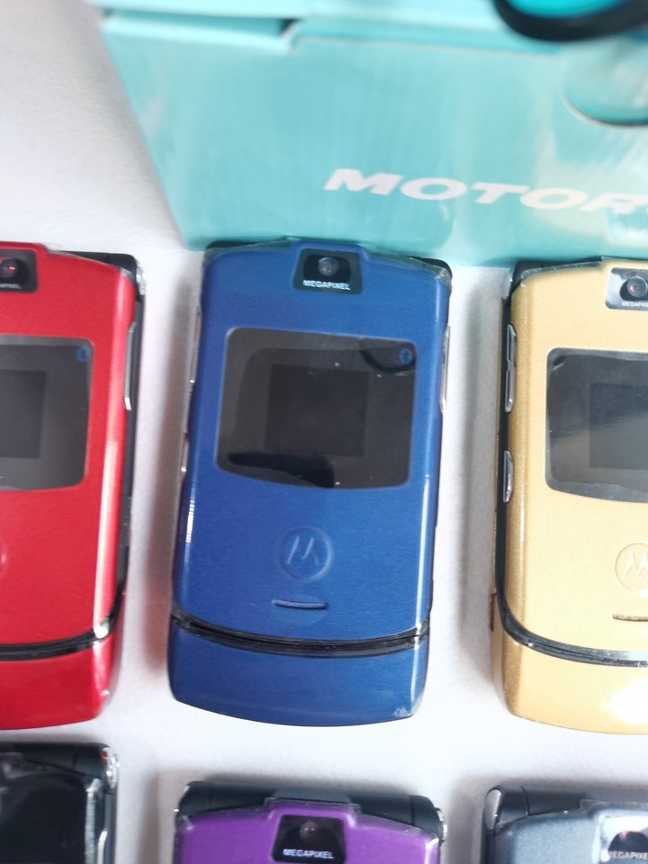 98% New Unlocked Motorola RAZR V3 Razor 2G Cell Phone 8 Colors | eBay